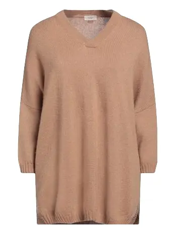 Agnona Wool, Cashmere, And Silk Sweater - Beige
