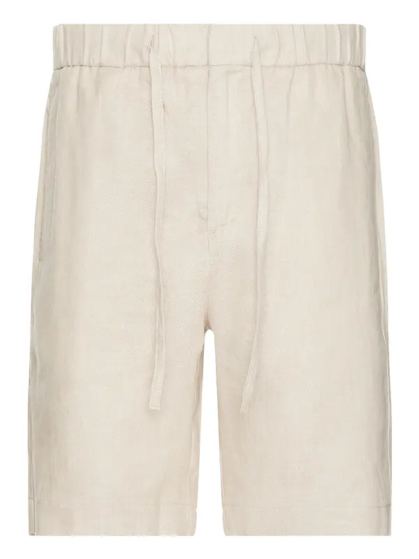 Frescobol Carioca Felipe Linen Shorts - Sand