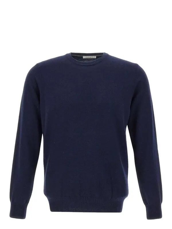 KANGRA Crew Neck Sweater - Blue
