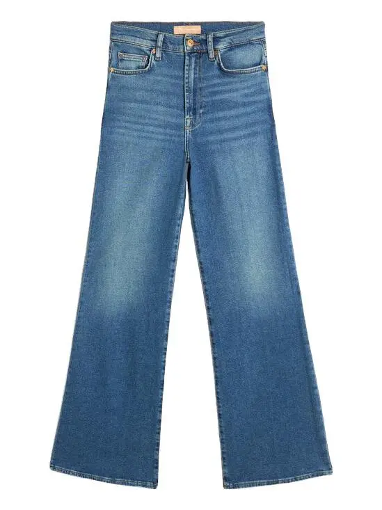 7 For All Mankind Luxe Vintage Ultra High Rise Jo - Blue