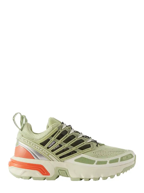 SALOMON Mesh And Rubber Sneakers - Green