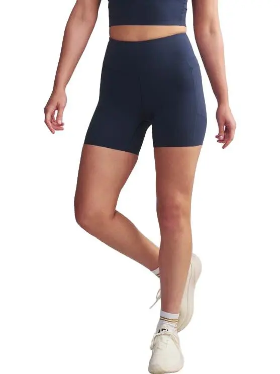 RHONE Revive Pocket Bike Shorts - Navy Blue