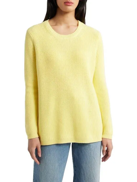 525 America 525 Emma High-low Sweater - Lemon Meringue