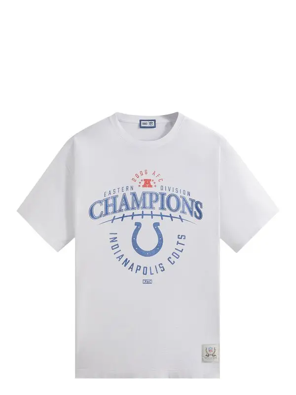 Kith For The Nfl: Colts Vintage Tee - White