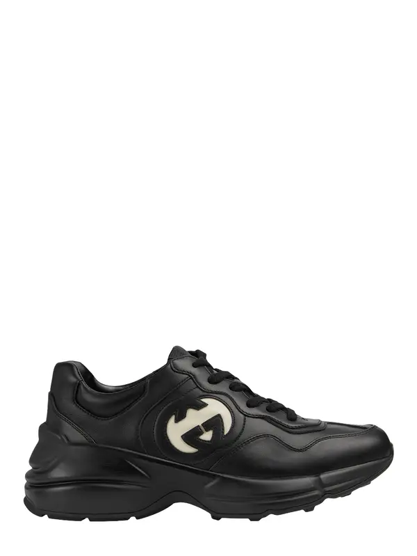 Gucci Rhyton Sneakers - Black