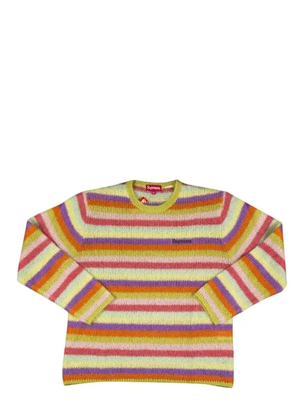Supreme Striped Mohair Sweater - Multicolor