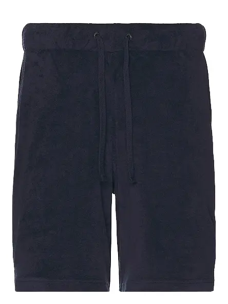 Onia Towel Terry Pull-on Short - Deep Navy