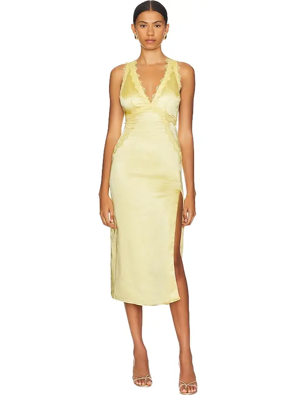 MORE TO COME Sheila Maxi Dress - Yellow