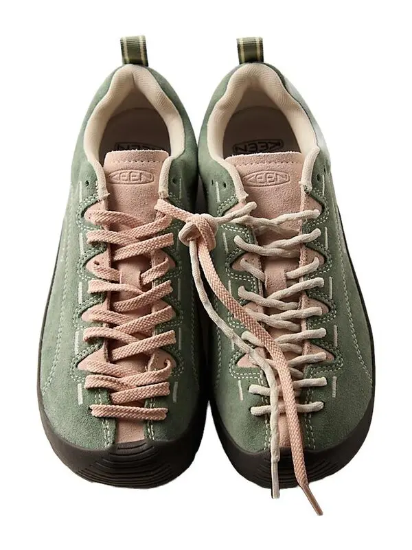 Keen Jasper Suede Sneakers - Lily Pad/cameo Rose