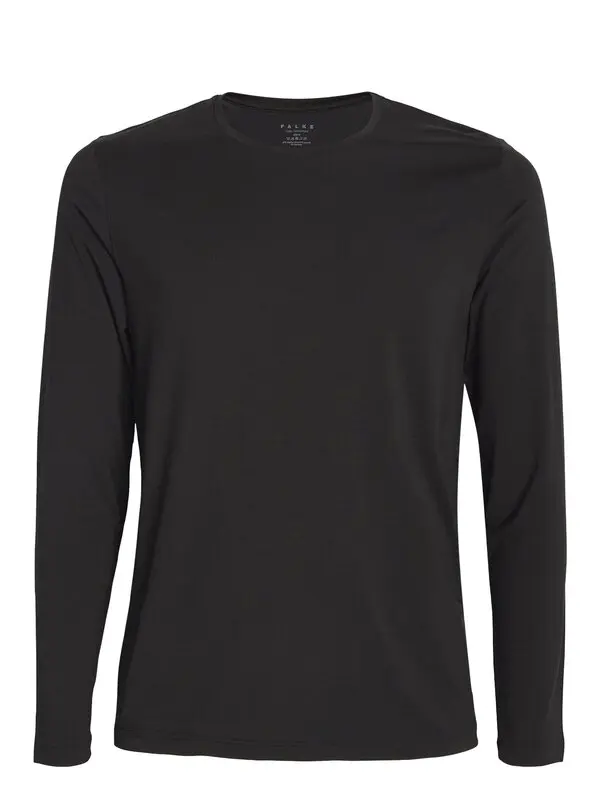 Falke Daily Clima Wool Shirt - Black