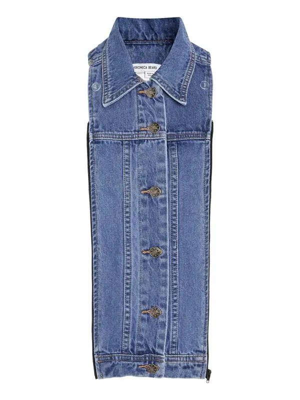 Veronica Beard Denim Dickey - Blue