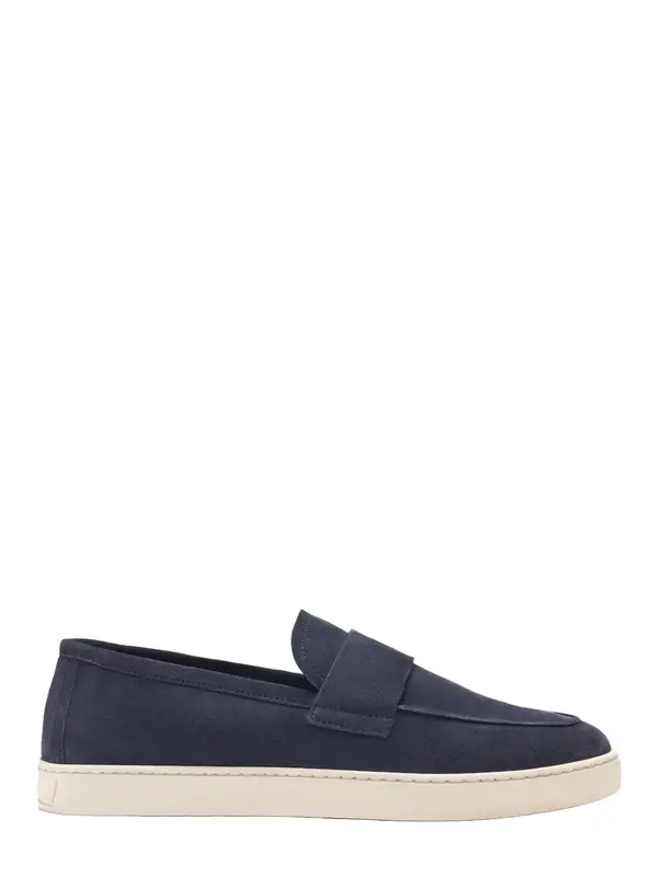 SCAROSSO Lucio Suede Sneakers - Blue