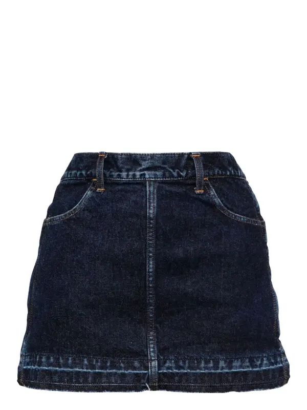 Toga Denim Mini Skirt - Blue