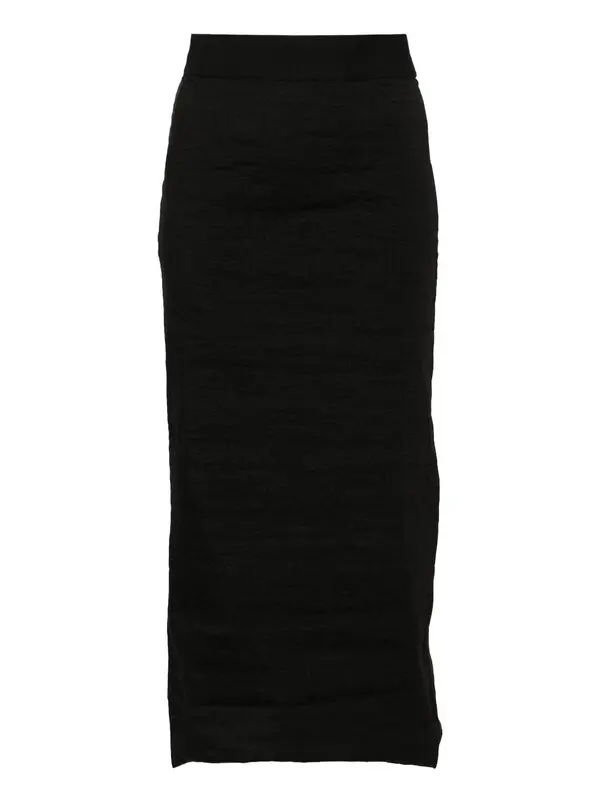 UMA WANG Celeno Midi Skirt - Black