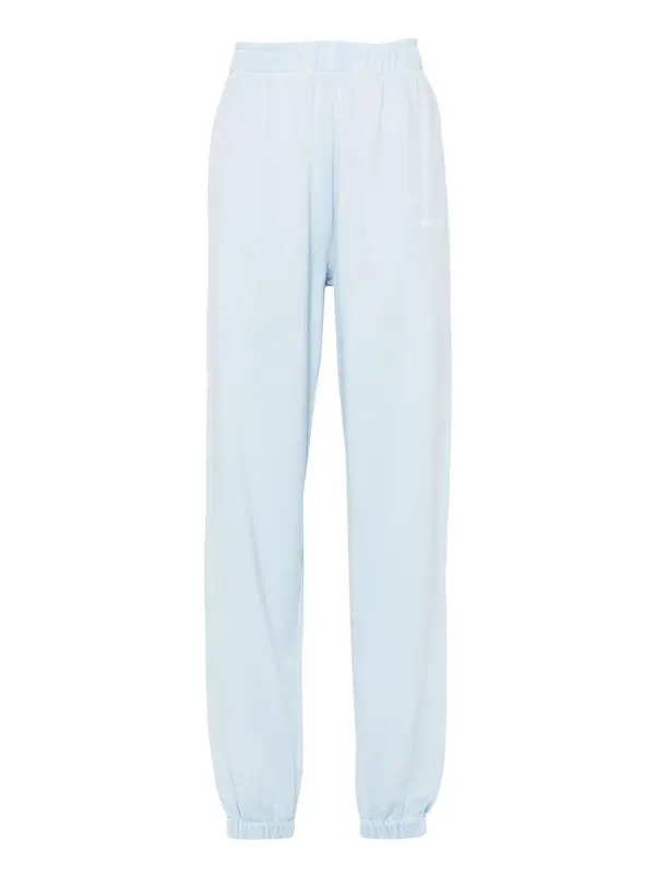 Hugo Logo-embroidered Cotton Track Pants - Blue