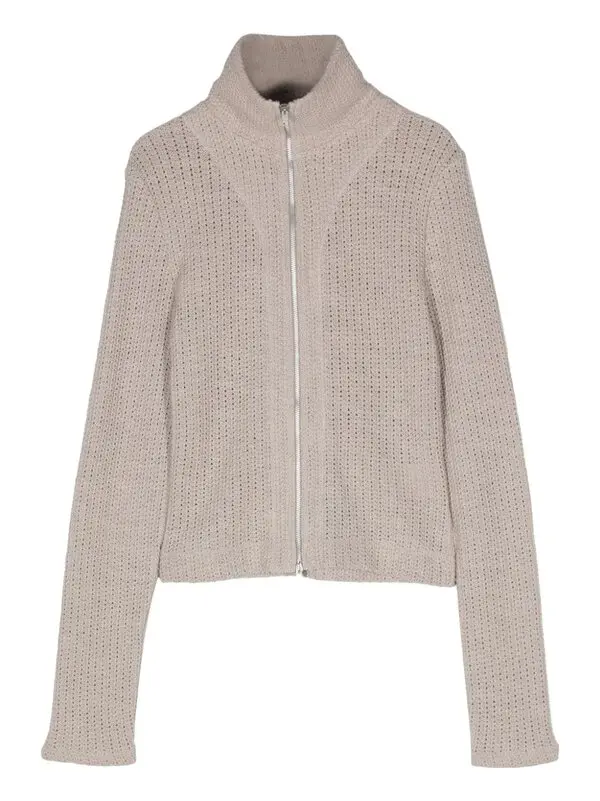 Our Legacy Rope-weave Cardigan - Neutrals