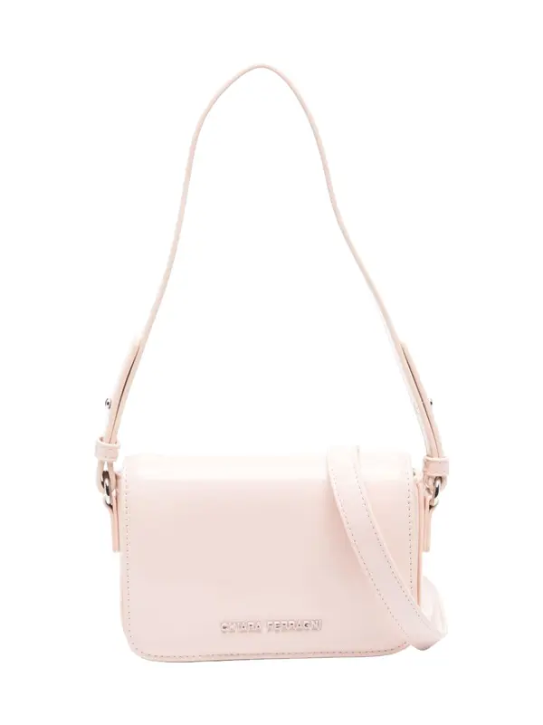 CHIARA FERRAGNI Logo-lettering Shoulder Bag - Pink