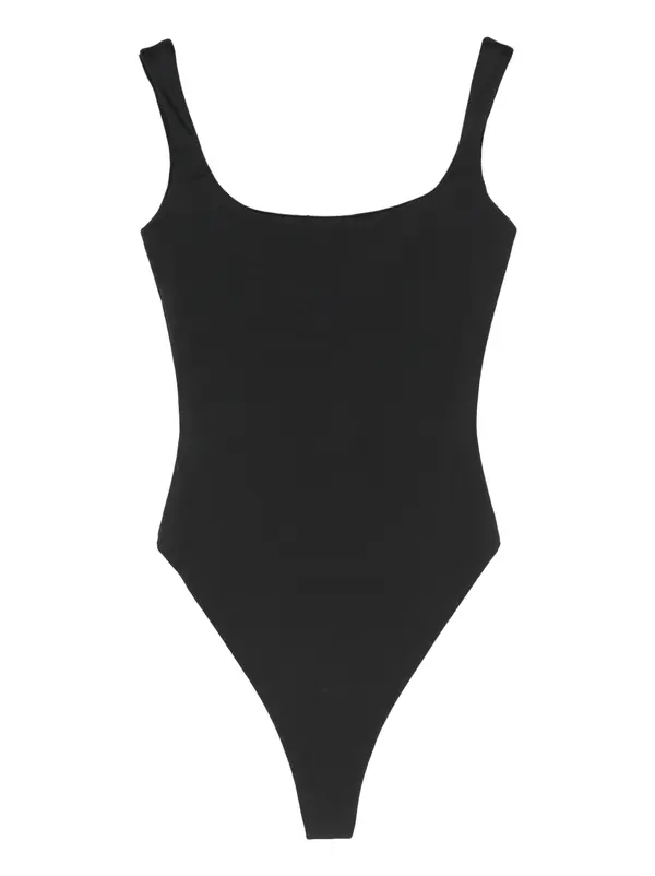 ENTIRE STUDIOS Square-neck Bodysuit - Black