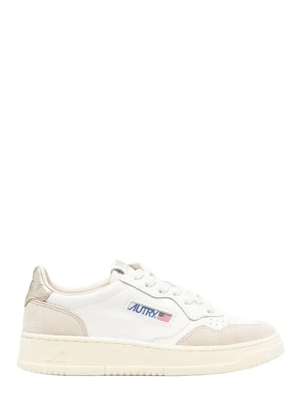 AUTRY Medalist Leather Sneakers - White