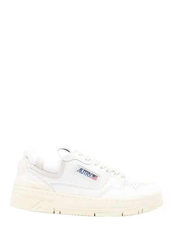 AUTRY Clc Leather Sneakers - White