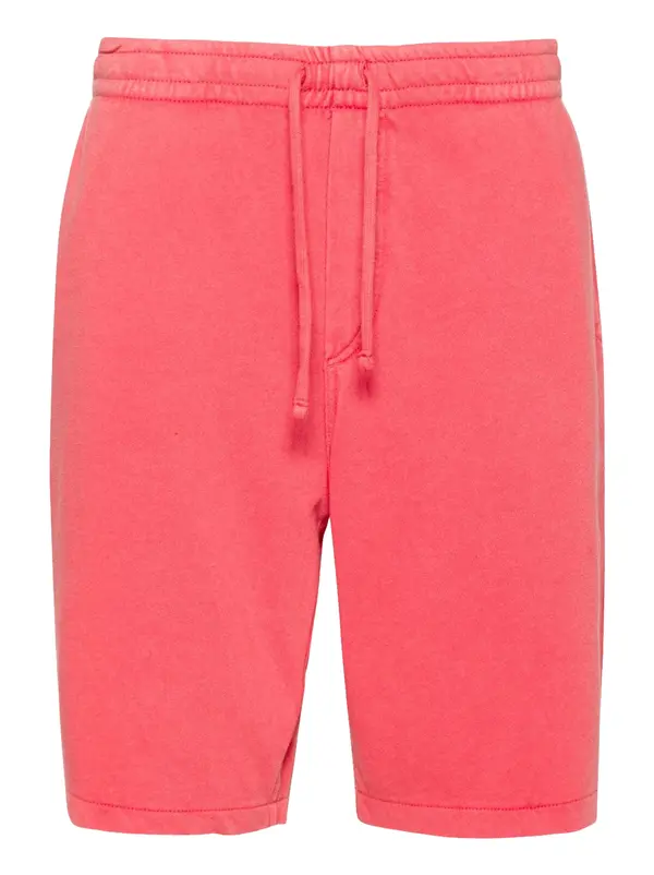 Ralph Lauren Polo Pony Drawstring Track Shorts - Red