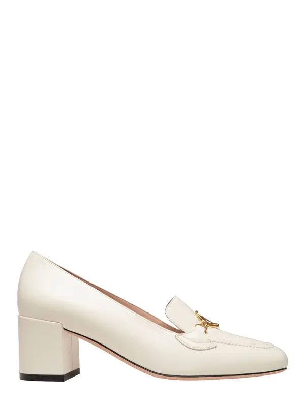 Bally Obrien 50mm Leather Pumps - Neutrals