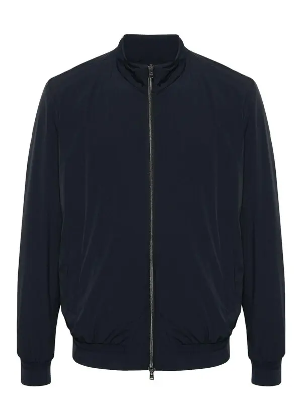 Herno Lightweight Bomber Jacket - Blue