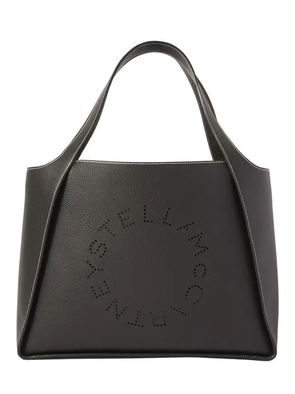 Stella McCartney Logo Tote Bag - Black