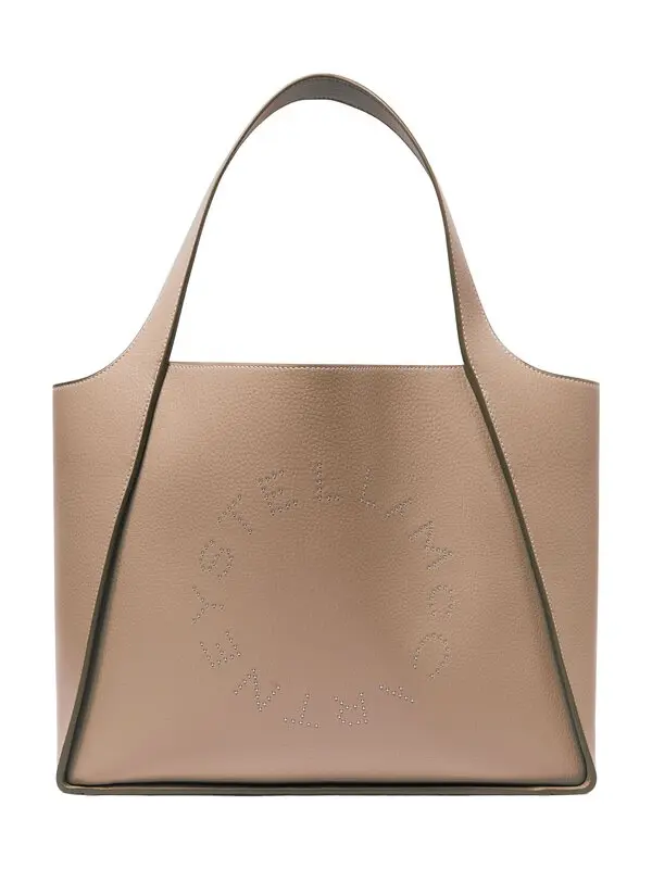 Stella McCartney Logo Tote Bag - Moss
