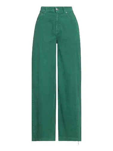 DEPARTMENT 5 Wide-leg Corduroy Pants - Green