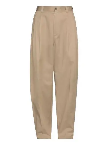 MAISON MARGIELA Casual Gabardine Pants - Beige