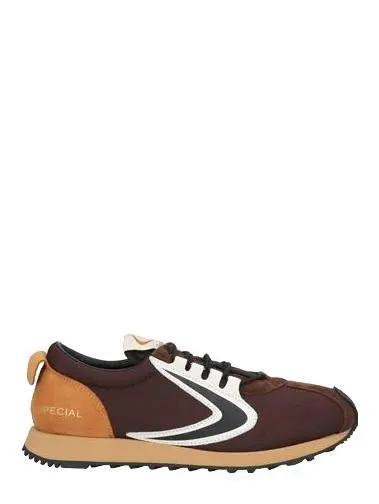 VALSPORT Light Textile And Leather Sneakers - Brown