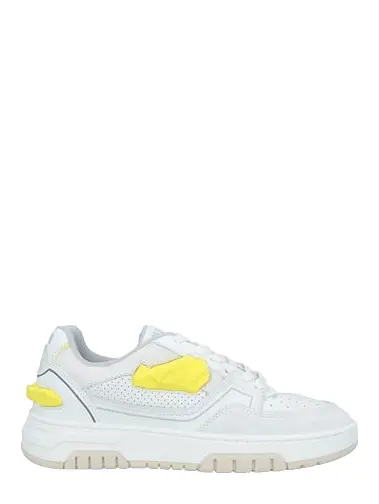 MSGM Leather Low-top Sneakers - White