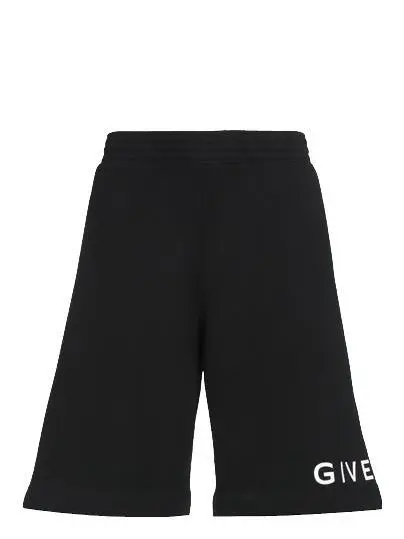 Givenchy Athletic French Terry Shorts - Black