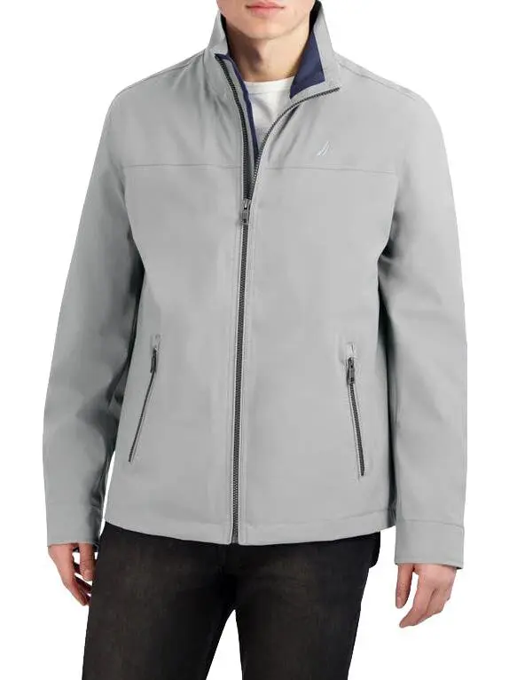 NAUTICA Lightweight Stretch Water-resistant Golf Jacket - Cloud Grey