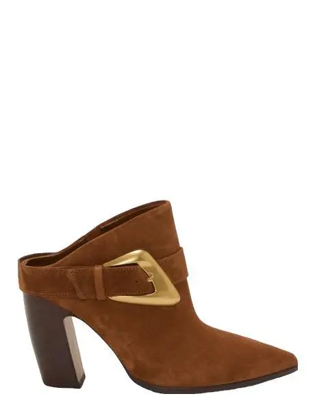Vince Camuto Bailey Pointed Toe Mule - Burnt Sugar Verona