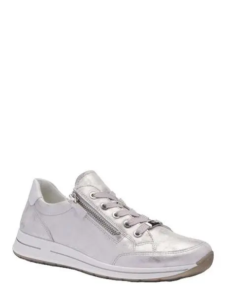 ARA Oleanna Zip Sneaker - Dusty/white