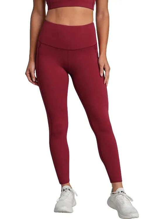 RHONE Revive Pockets 7/8 Leggings - Cranberry