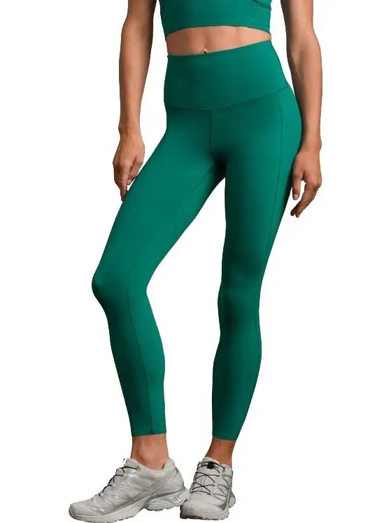 RHONE Revive Pockets 7/8 Leggings - Emerald Green