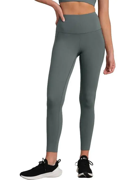 RHONE Revive Pockets 7/8 Leggings - Green Smoke