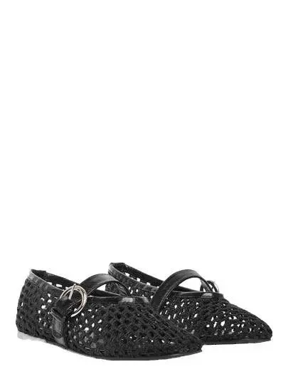 MAGUIRE Aveiro Ballerina - Black Woven