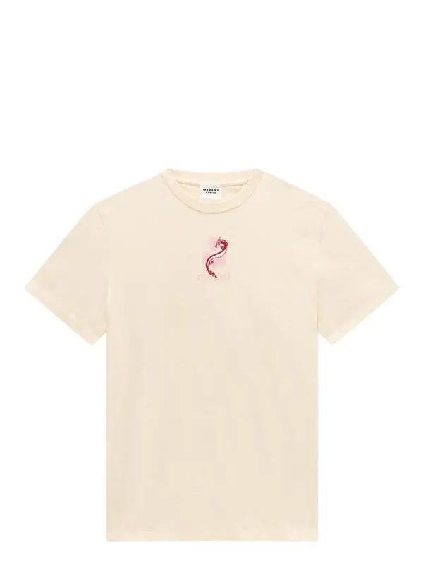 MARANT ETOILE Abyo Tee-shirt - Beige