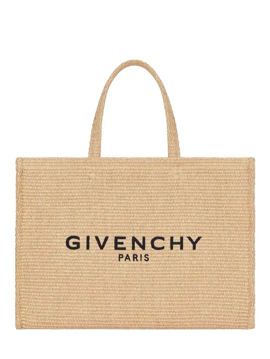 Givenchy Raffia G-tote - 101-natural