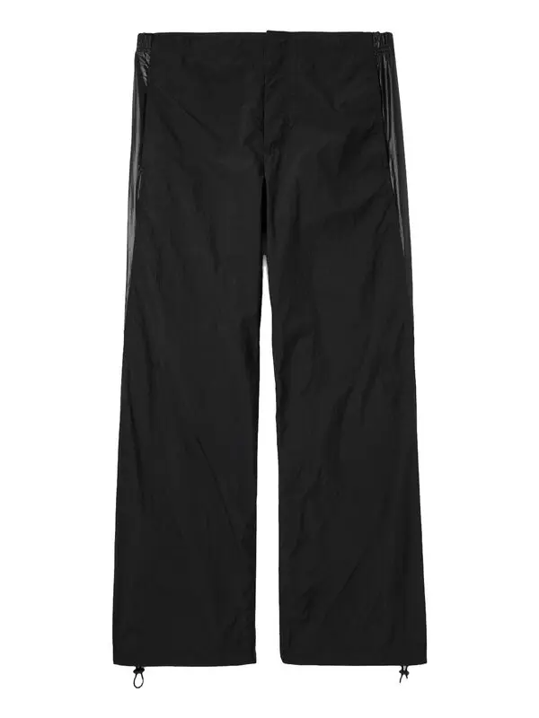 Our Legacy Roam Wide-leg Panelled Shell Trousers - Black