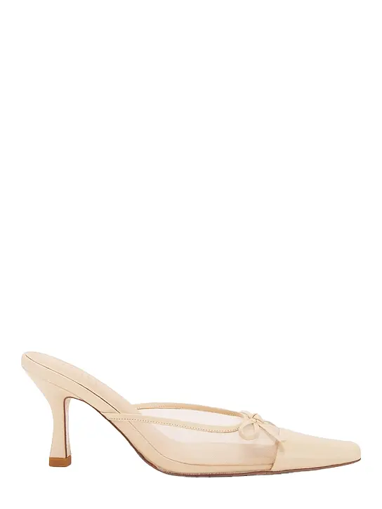 Raye Bardot Mule - Nude