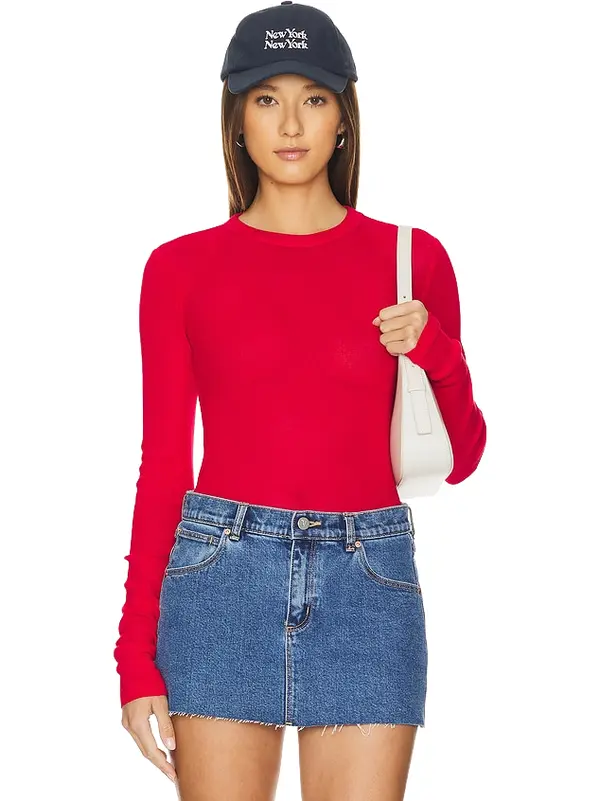 Cotton Citizen The Rio Long Sleeve - Cherry