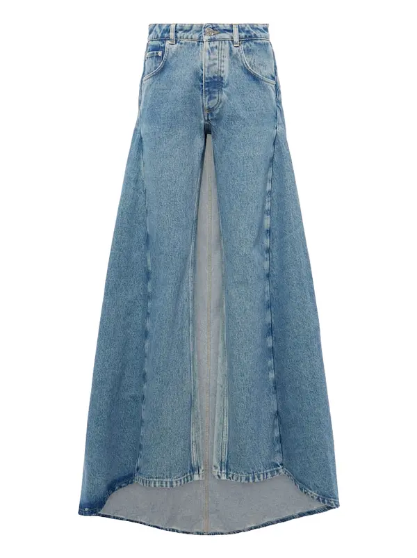 Jean Paul Gaultier X Shayne Oliver Straight Leg Jeans - Blue