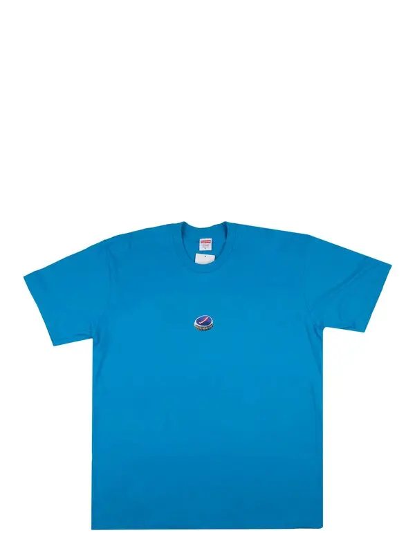 Supreme Bottle Cap Tee 'bright - Blue
