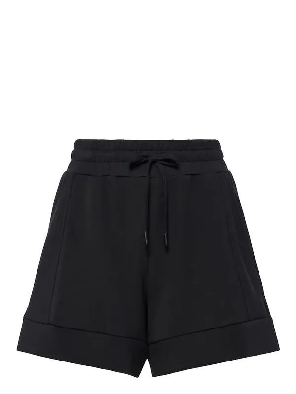 Varley Atrium High-rise Jersey Shorts - Black