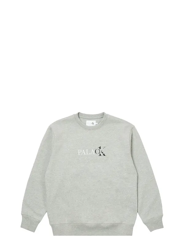 PALACE X Calvin Klein Crewneck Sweatshirt - Grey